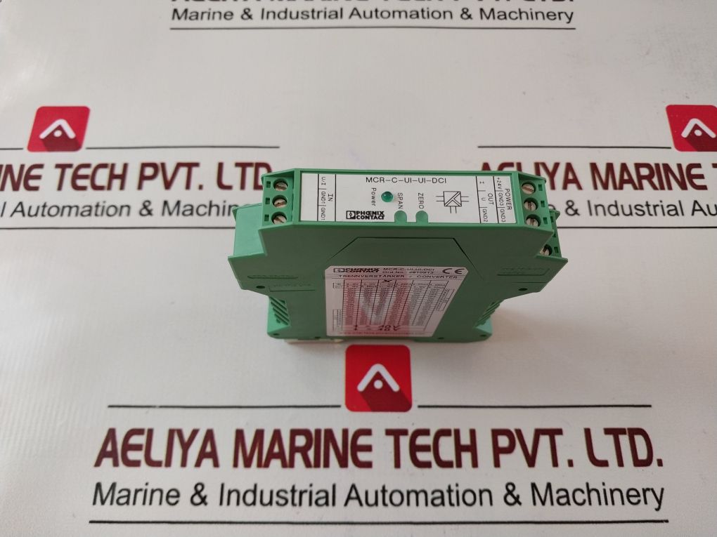 Phoenix Contact Mcr-c-ui-ui-dci 3-way Isolation Amplifier – Aeliya ...