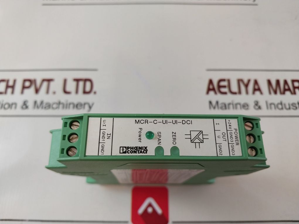 Phoenix Contact Mcr-c-ui-ui-dci 3-way Isolation Amplifier – Aeliya ...