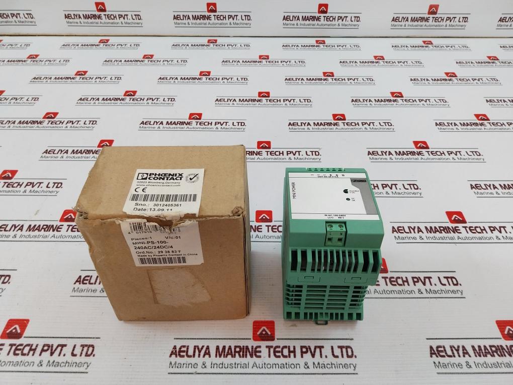 Phoenix Contact Mini-ps-100-240Ac/24Dc/4 Power Supply 2938837 – Aeliya ...