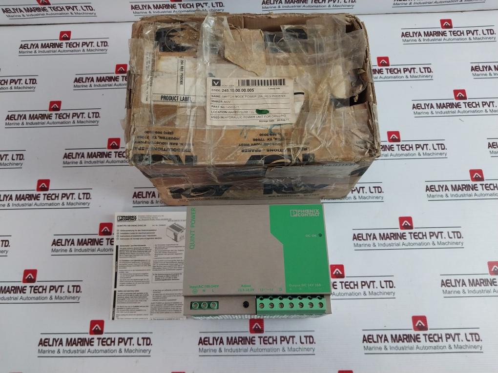 Phoenix Contact Quint-ps-100-240Ac/24Dc/20 Power Supply Unit 2938620 ...