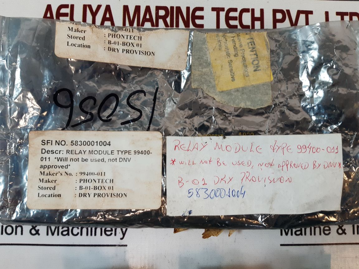 Phontech 99400-011 Relay Module – Aeliya Marine Tech