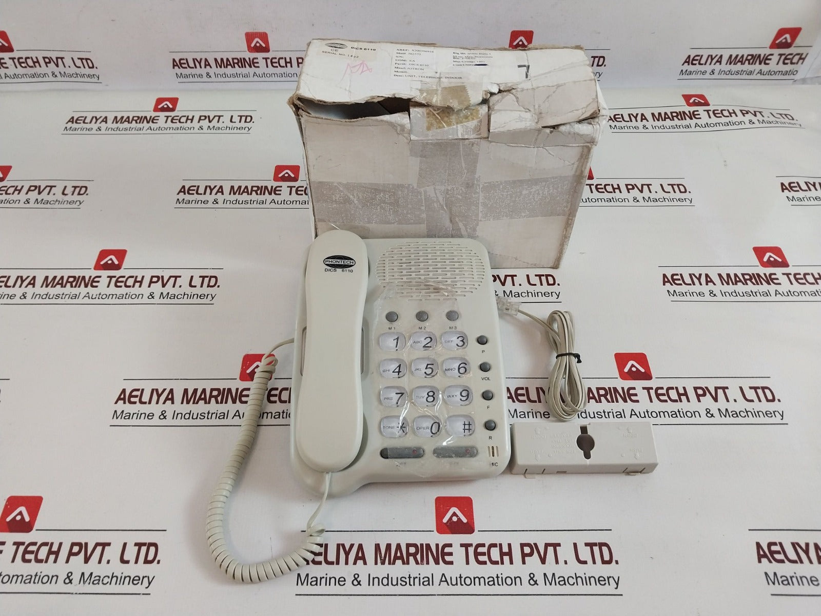 Phontech / Jotron Dics 6110 Indoor Telephone Unit Set – Aeliya Marine Tech