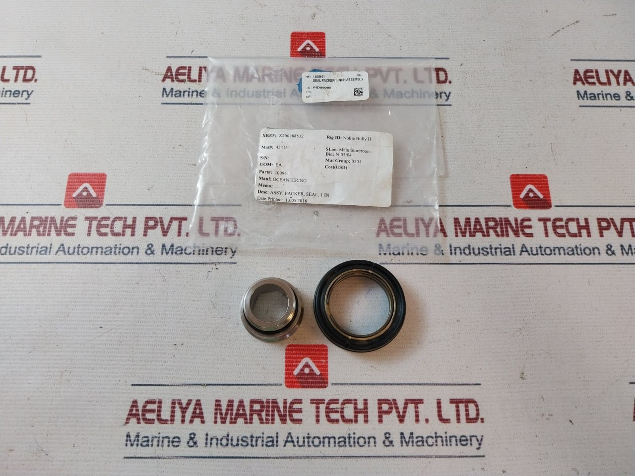 Oceaneering 101028 Seal Packer 1 Inch Assembly – Aeliya Marine Tech