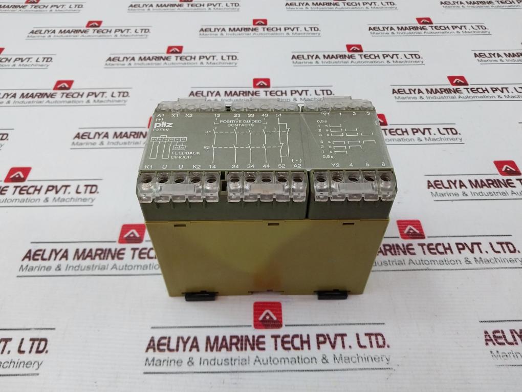 Pilz Pze5V Safety Relay Pze 5V 3 S 24 V Dc – Aeliya Marine Tech
