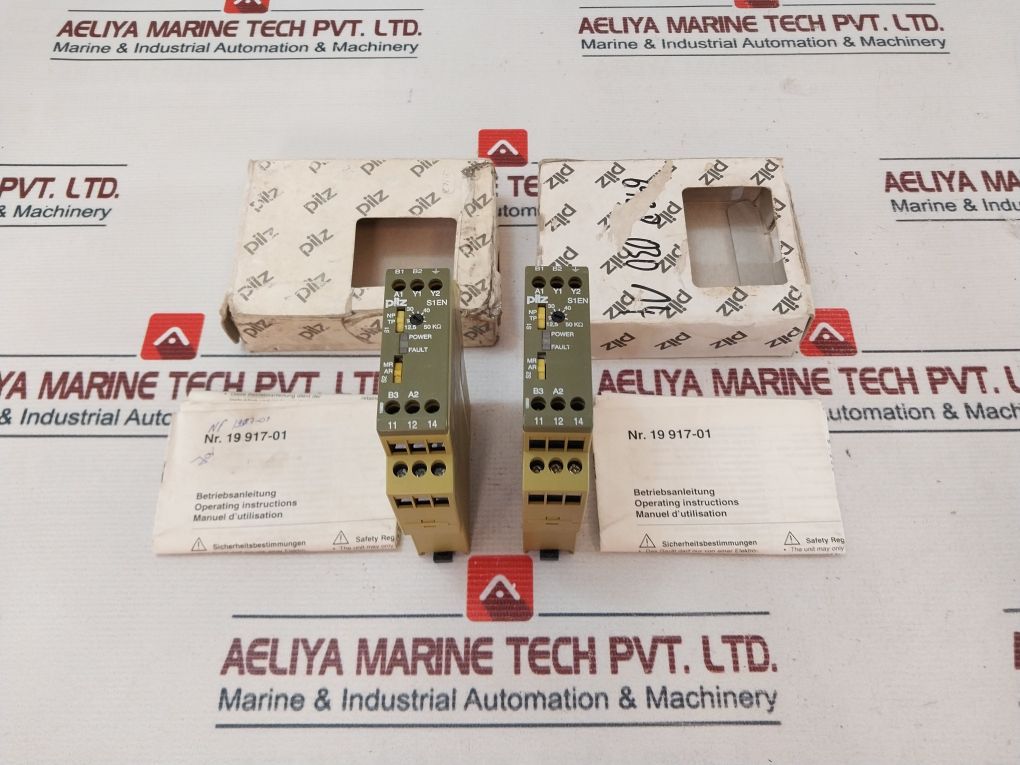 Pilz S1En 50Kohm 24-240Vac/Dc Safety Relay 884100 – Aeliya Marine Tech