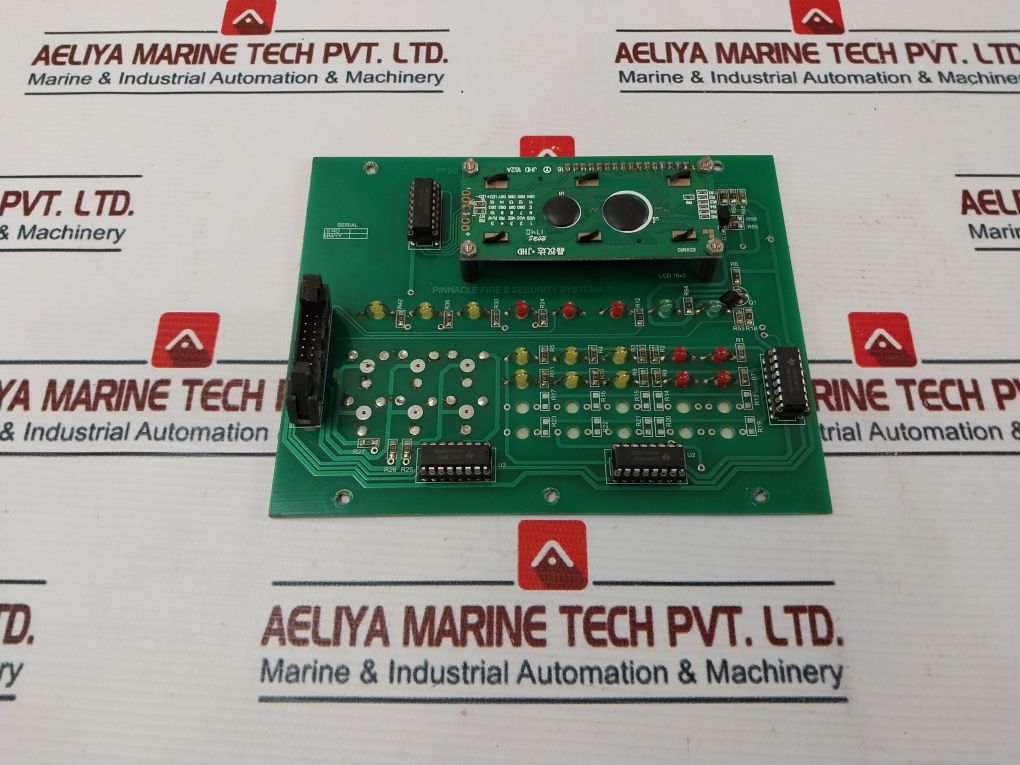 Pinnacle Fire & Burglar Systems Pfss 1003A Fire Alarm Control Panel Pcb ...