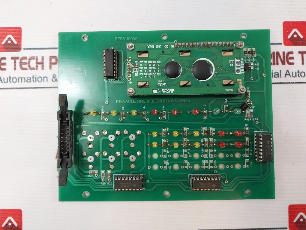 Pinnacle Fire & Burglar Systems Pfss 1003A Fire Alarm Control Panel Pcb ...