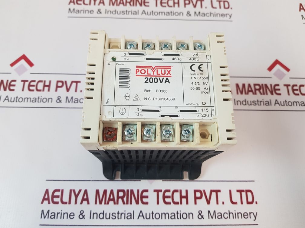 Polylux Pd200 Transformer 200Va – Aeliya Marine Tech