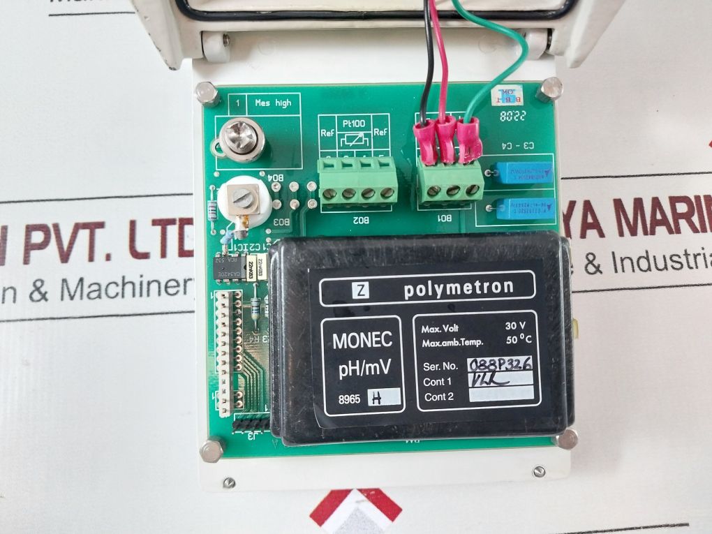 Polymetron Monec Ph/Mv 8965 Transmitter – Aeliya Marine Tech