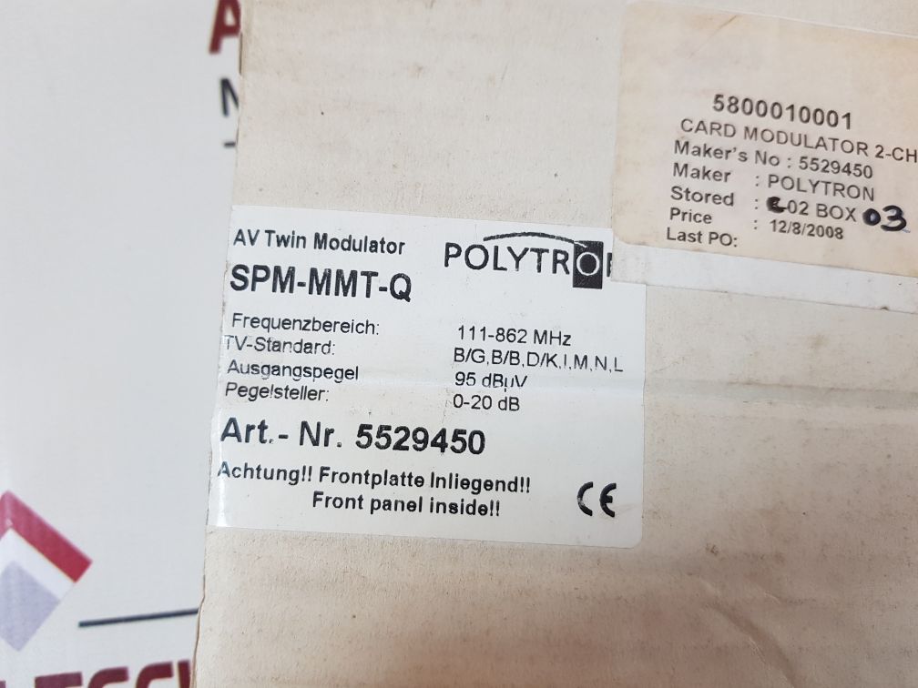 Polytron Spm-mmt-q Av Twin Modulator – Aeliya Marine Tech®