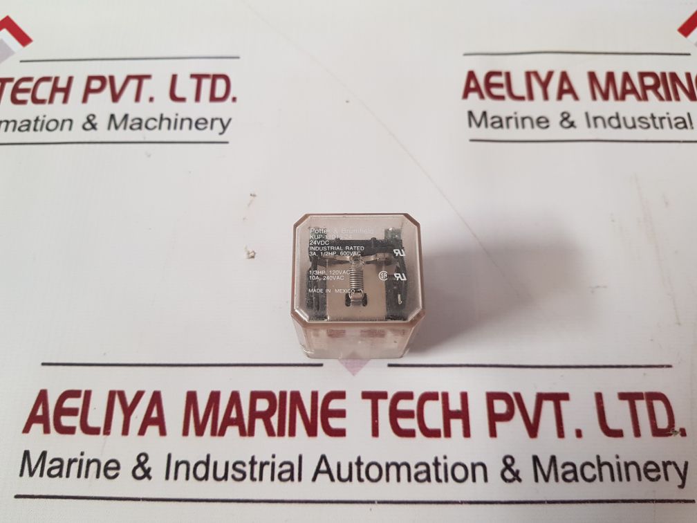 Potter & Brumfield Kup-11D15-24 Cube Power Relay 24Vdc – Aeliya Marine ...