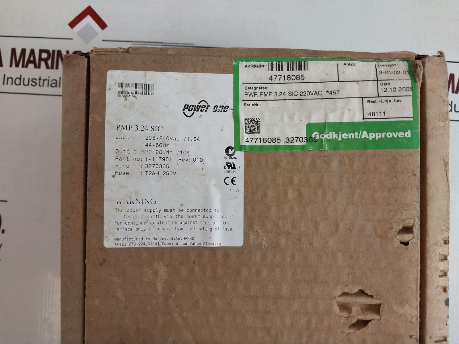 Powec Power-one Pmp 3.24 Sic Power Supply Rectifier Module – Aeliya ...