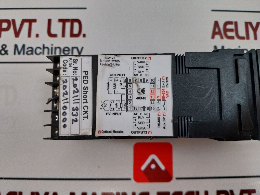 Ppi Neuro 102A Universal Single Loop Process Controller 85-264 Vac ...