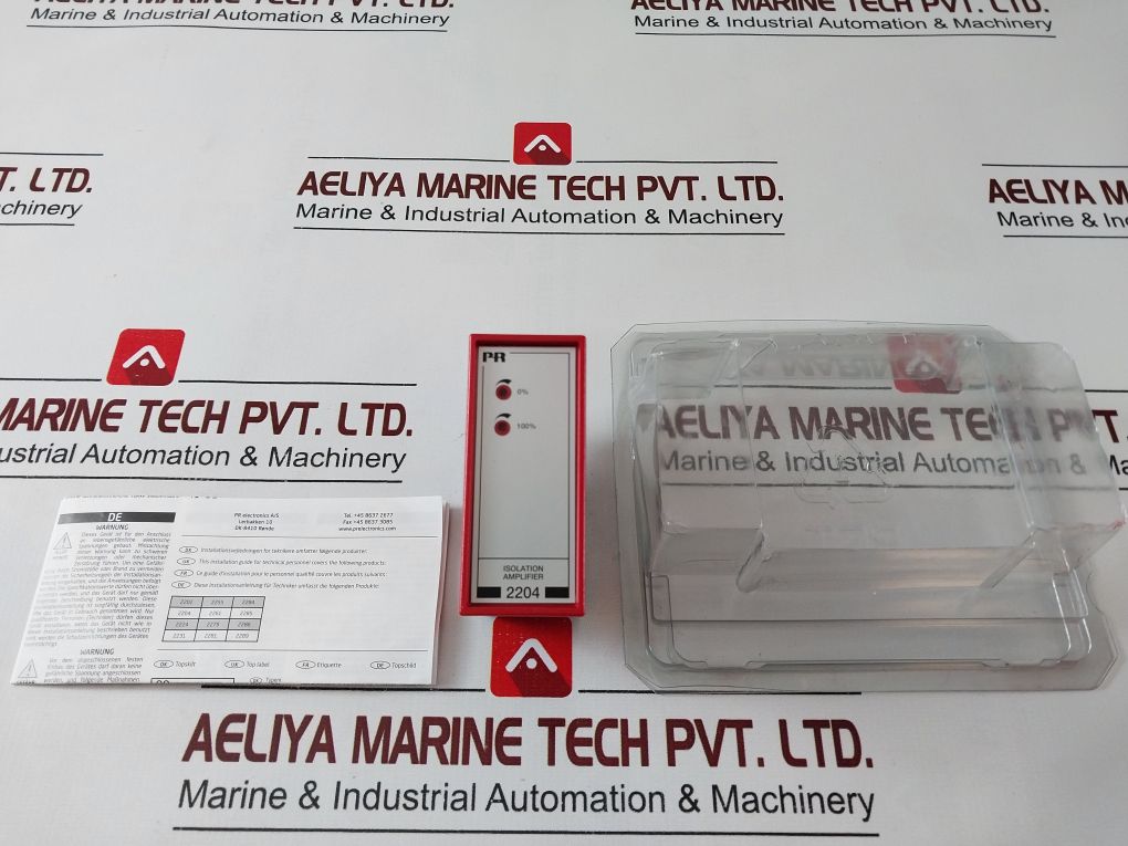 Pr Electronics 2204 Isolation Amplifier 2204_P – Aeliya Marine Tech