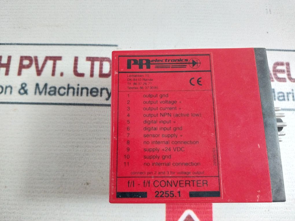 Pr Electronics 2255 F/I-f/F Converter 2255 B1 – Aeliya Marine Tech®