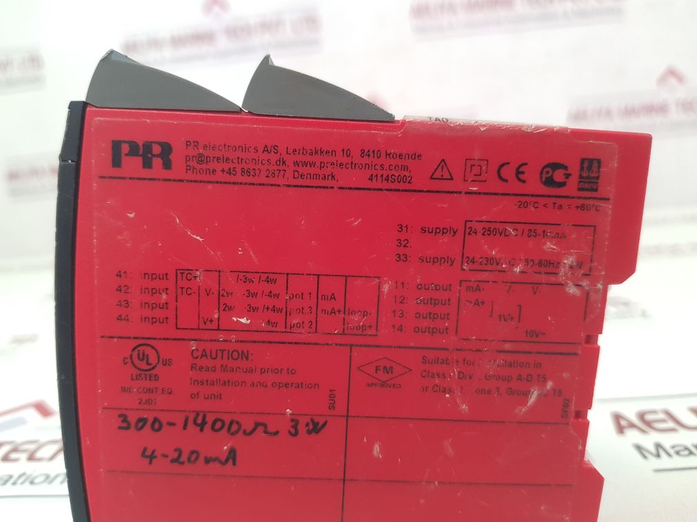 Pr Electronics 4114 Universal Transmitter Free Shipping – Aeliya Marine ...