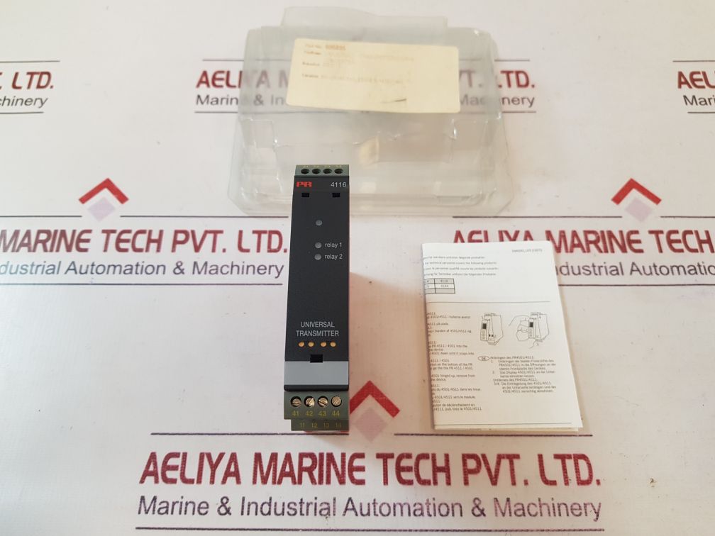 Pr Electronics 4116 Universal Transmitter – Aeliya Marine Tech®