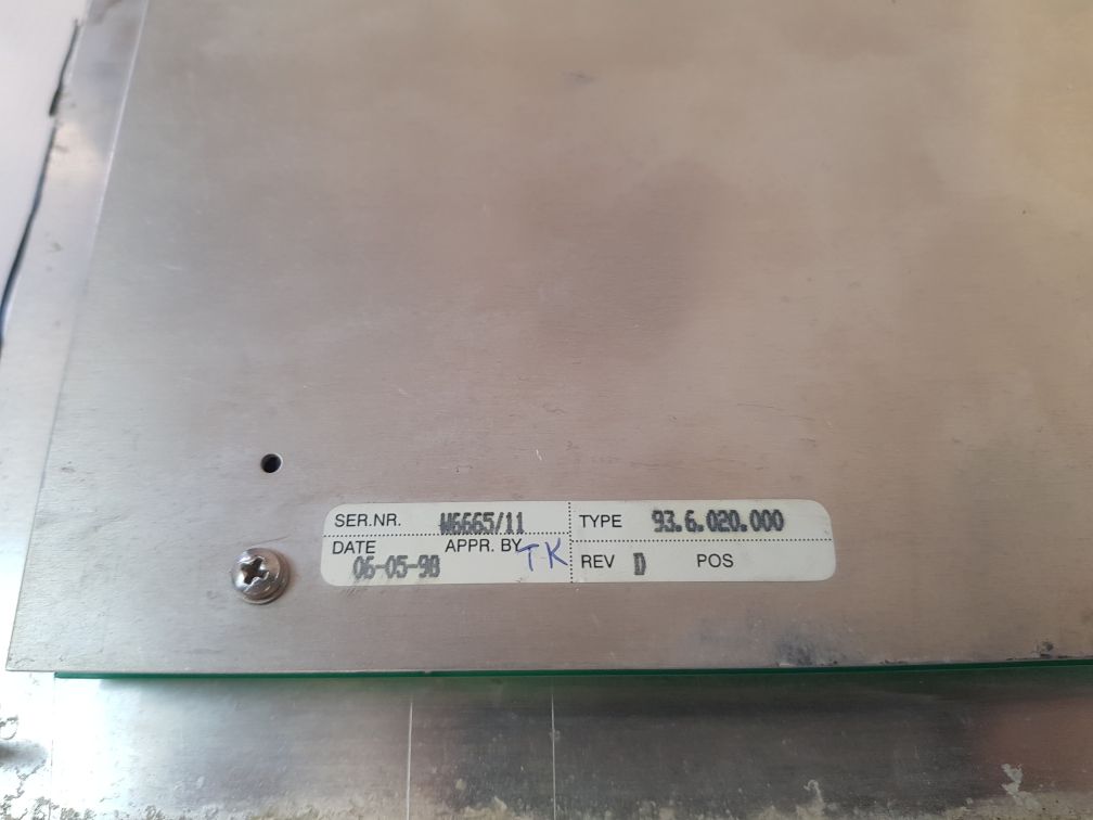 Praxis Automation 93.6.020.000 Rev.D Operator Keyboard – Aeliya Marine Tech