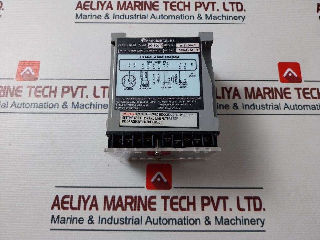 Precimeasure 2220-r2 Winding Temperature Transmitter/ Indicator ...