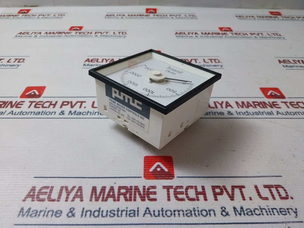 Prime Mover Controls 0-2500 Rpm Meter – Aeliya Marine Tech
