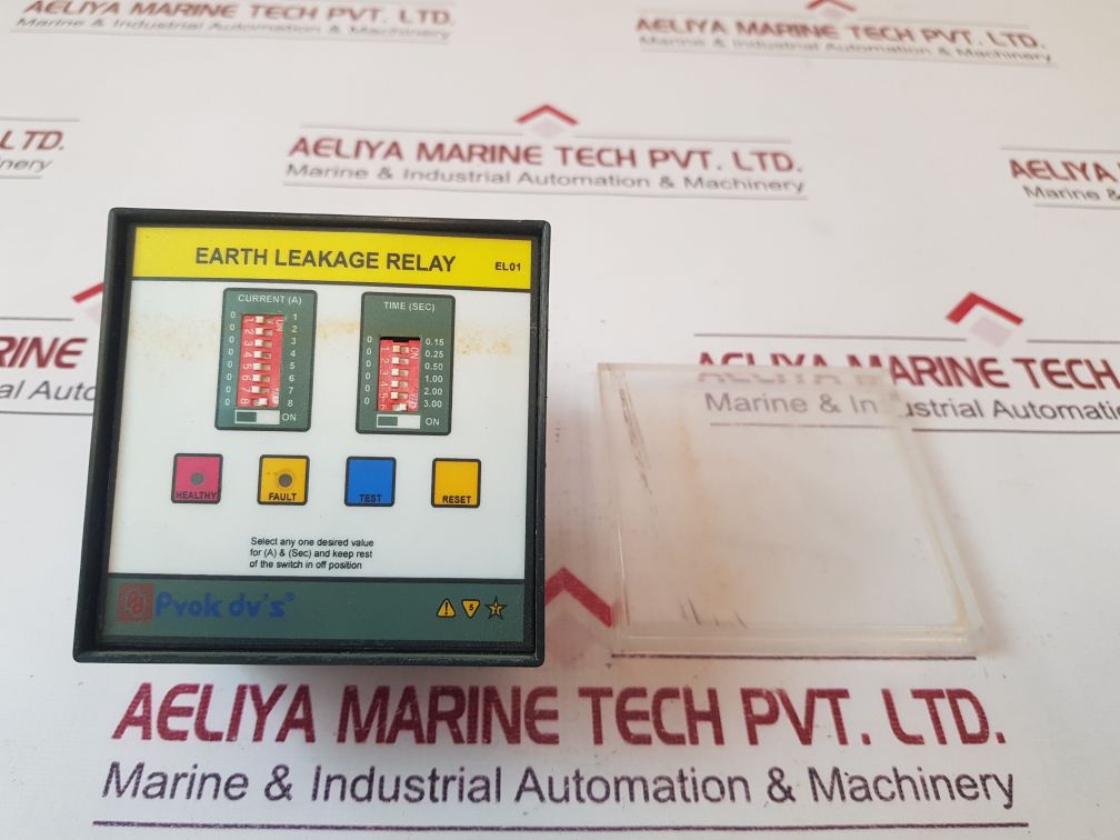 Prok Dv’s El01 Earth Leakage Relay – Aeliya Marine Tech®