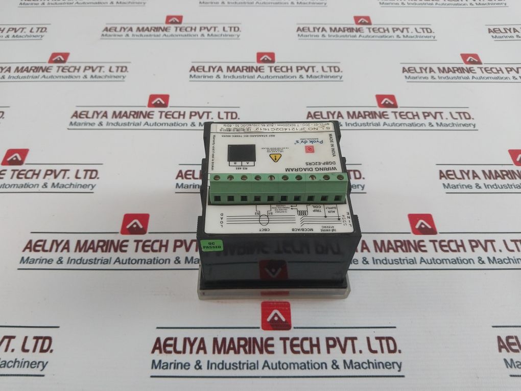 Prok Dv’s Mpel 01 Earth Leakage Relay-µP Based 415Vac – Aeliya Marine Tech®