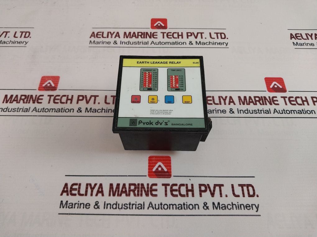 Prok El05 Earth Leakage Relay – Aeliya Marine Tech