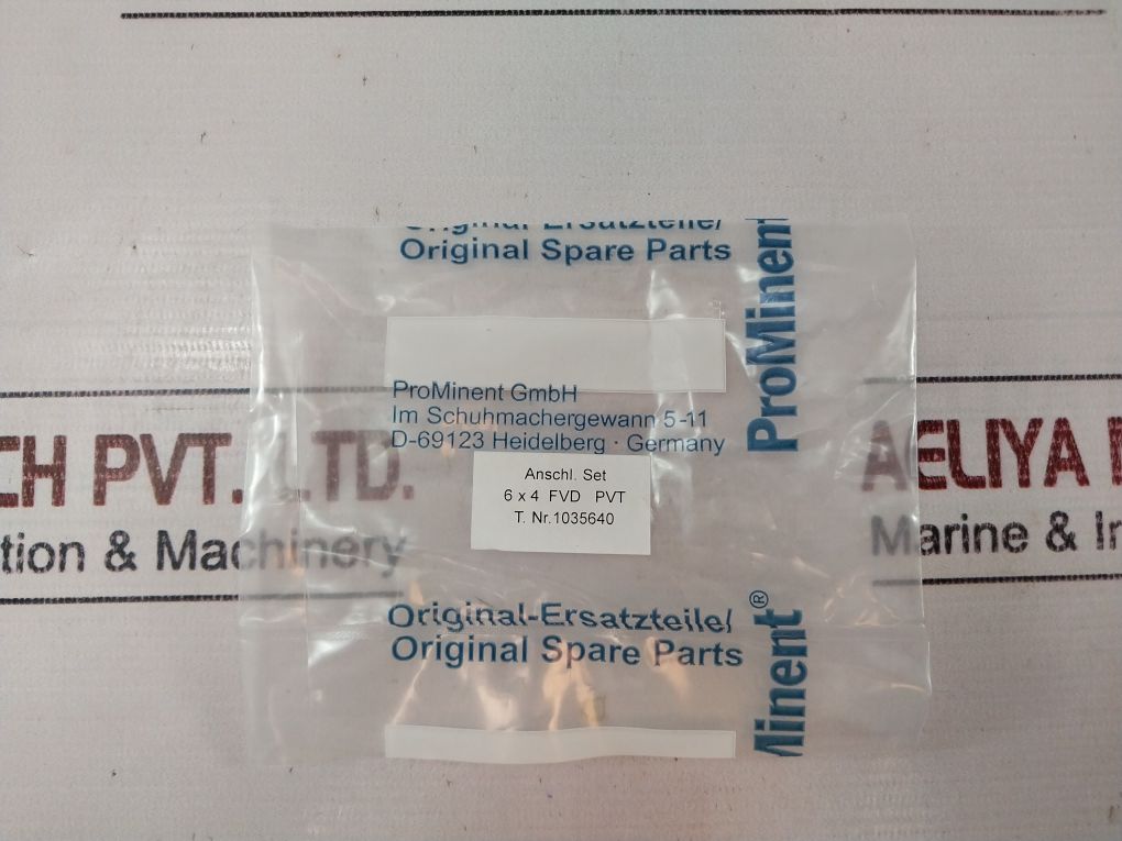 Prominent 1035332 Pressure Safety Valve Gasket Kit – Aeliya Marine Tech