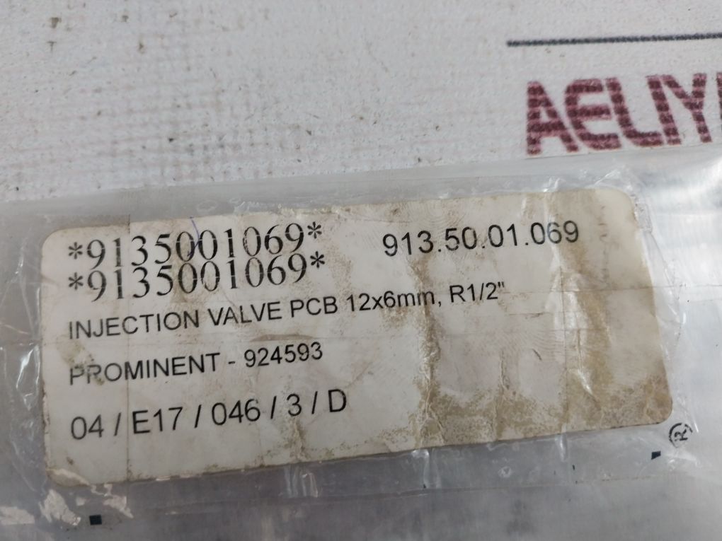 Prominent 924593 Injection Valve – Aeliya Marine Tech