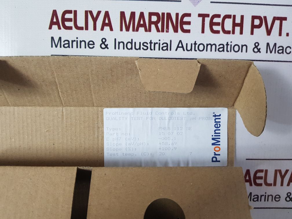 Prominent dulcotest phes-112-se ph meter probe – Aeliya Marine Tech