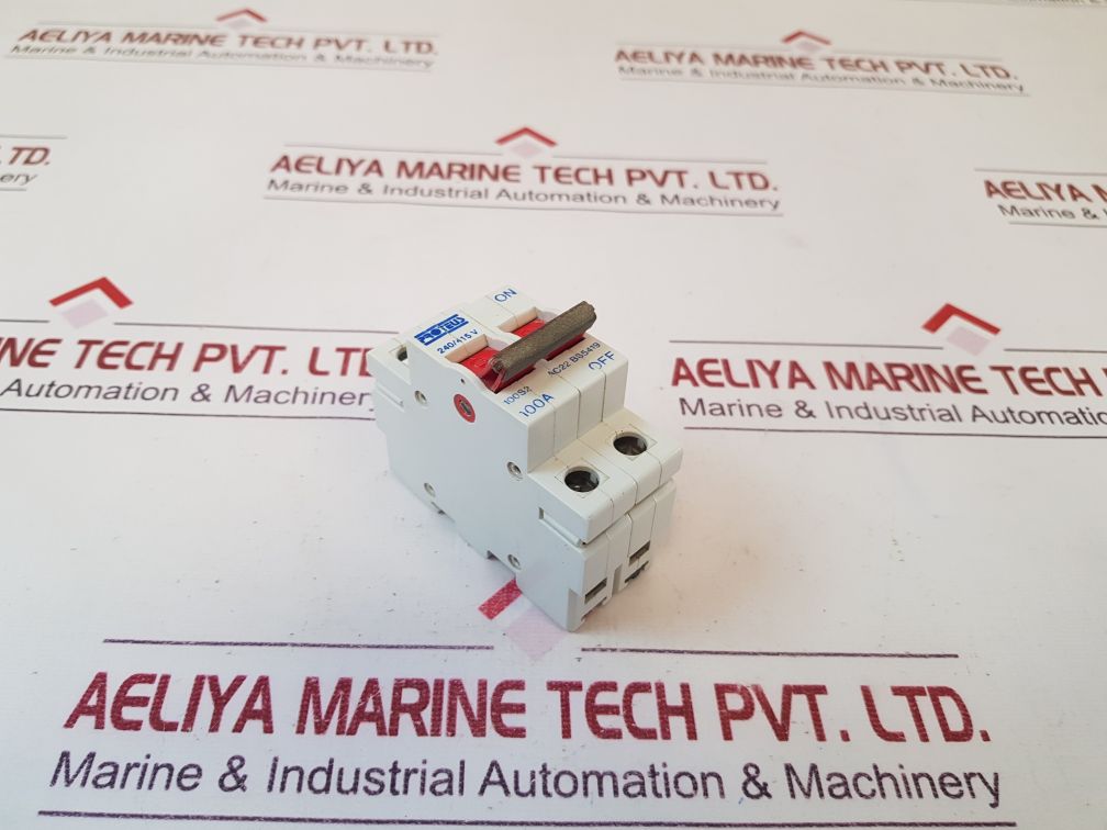 Proteus 100S2 Double Pole Main Switch Isolator 100A – Aeliya Marine Tech