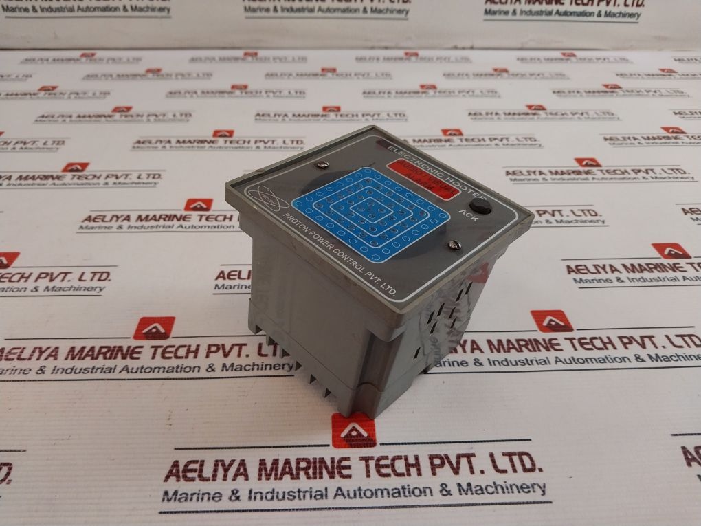 Proton Audio/Visual Alarm Electronic Hooter 90-270 Vac/Dc – Aeliya Marine Tech
