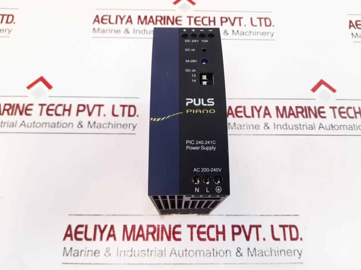 Puls Pic 240.241C Power Supply 24V, 10A, 240W – Aeliya Marine Tech
