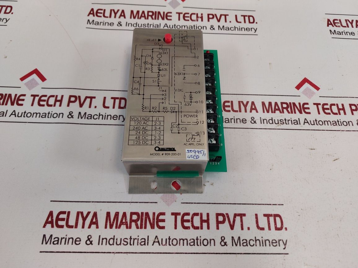 Qualitrol 909-200-01 Relay And Timer – Aeliya Marine Tech