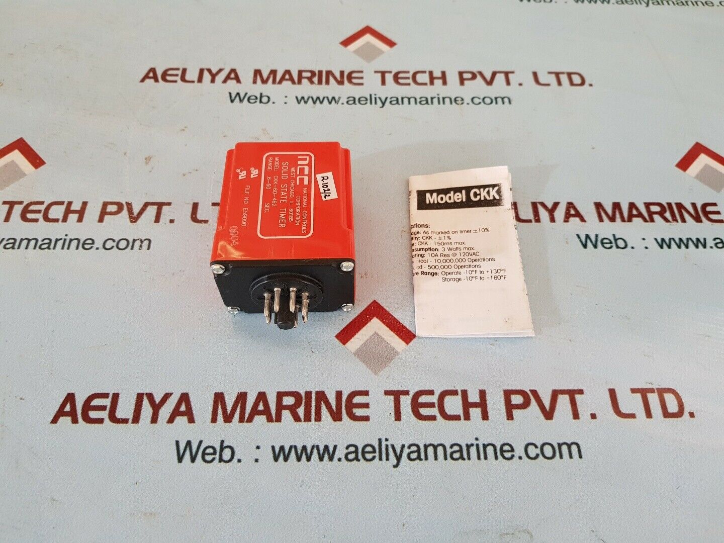 Ncc ckk-60-462 solid state timer .6-60 sec – Aeliya Marine Tech