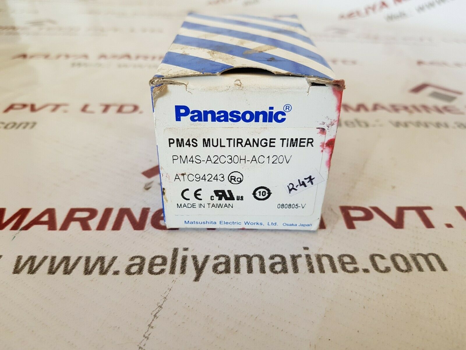 Panasonic pm4s-a2c30h-ac120v timer – Aeliya Marine Tech