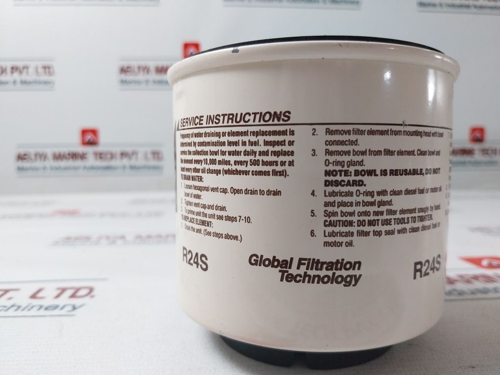 Racor R24S (2Micron) Fuel Filter/ Water Separator Replacement Element ...