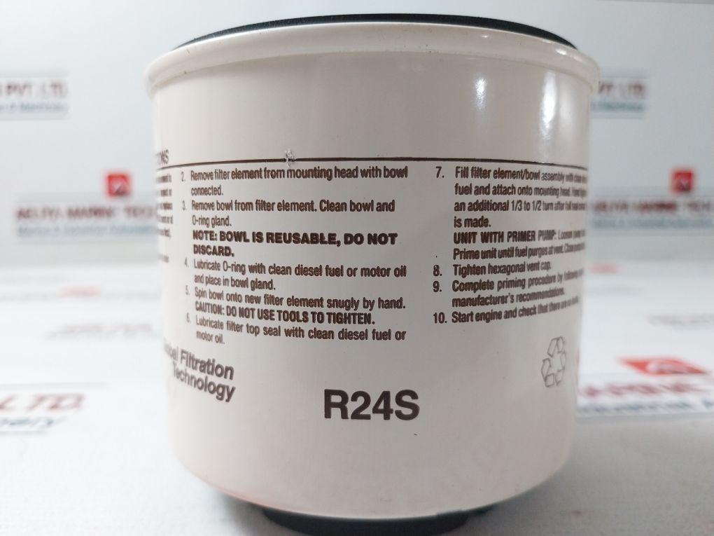 Racor R24S (2Micron) Fuel Filter/ Water Separator Replacement Element ...