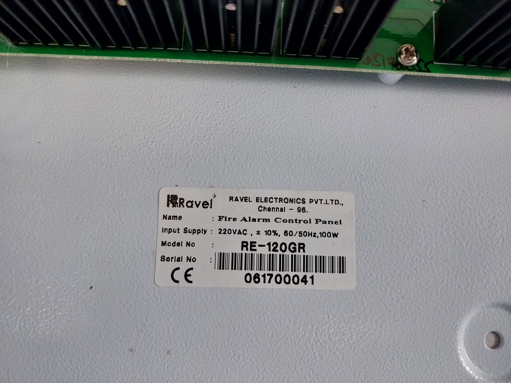 Ravel Electronics Re-120Gr Fire Alarm Control Panel 100W – Aeliya ...