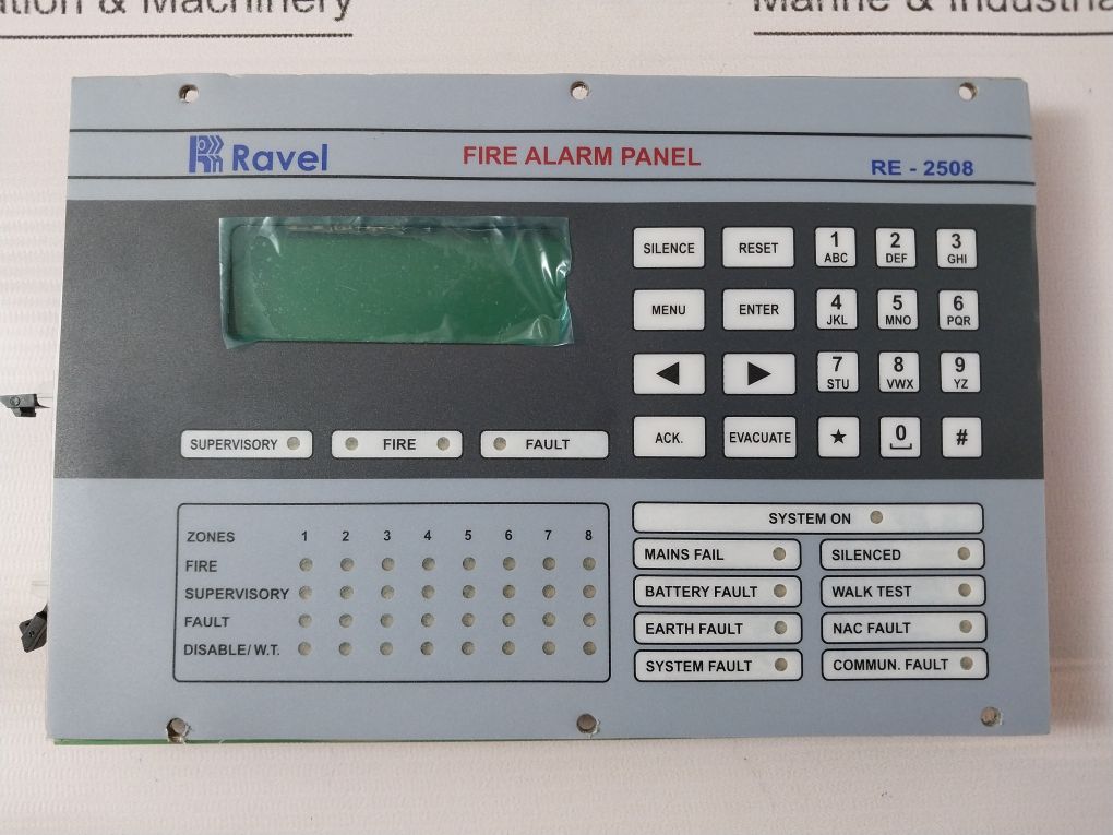 Ravel Re-2508 Fire Alarm Panel – Aeliya Marine Tech