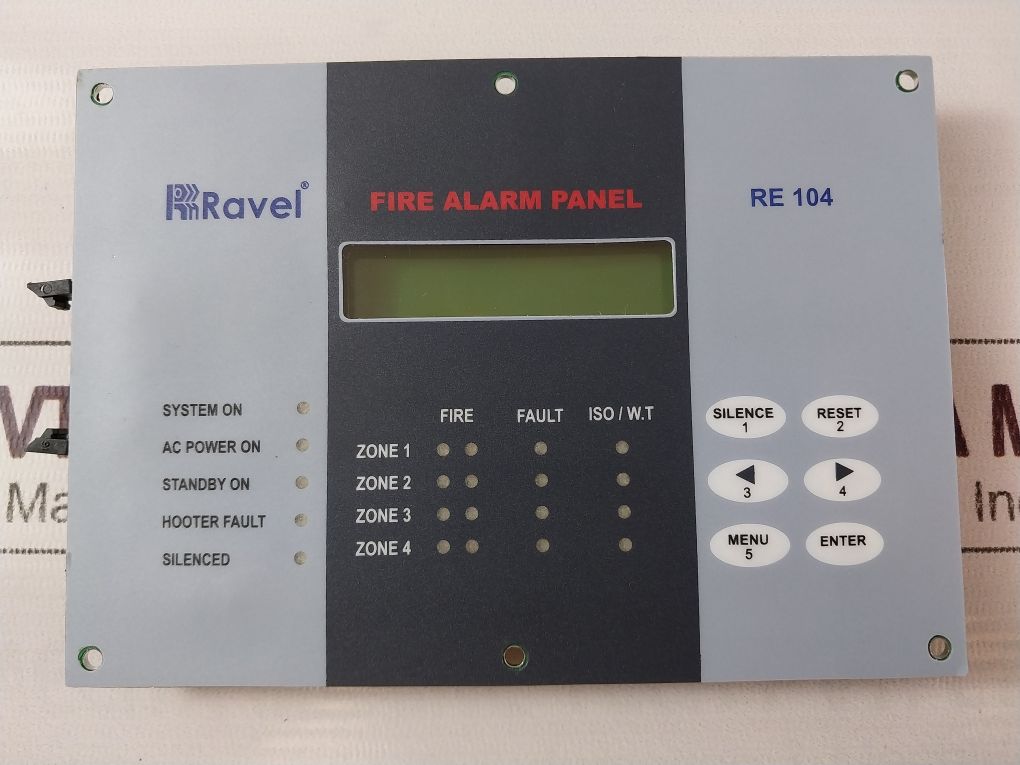 Ravel Re 104 Fire Alarm Front Panel – Aeliya Marine Tech