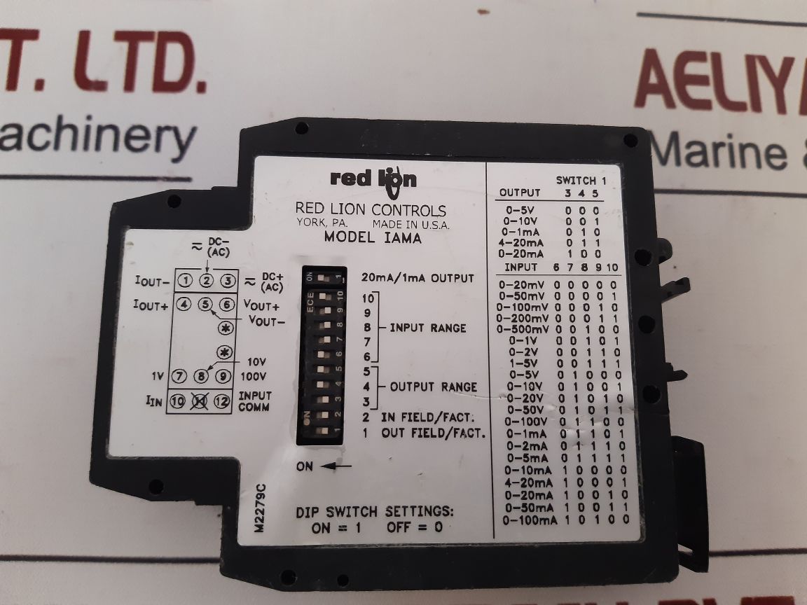 Red Lion Iama Universal Signal Conditioning Module – Aeliya Marine Tech