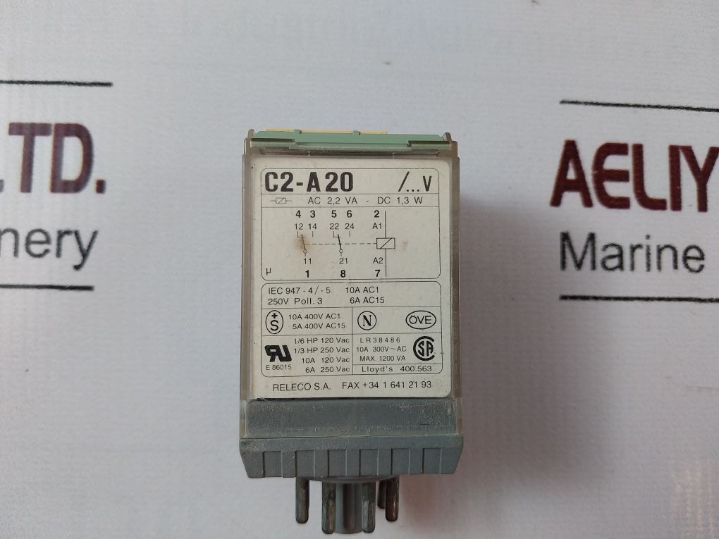 Releco Mr-c Relay C2-a20/…V – Aeliya Marine Tech