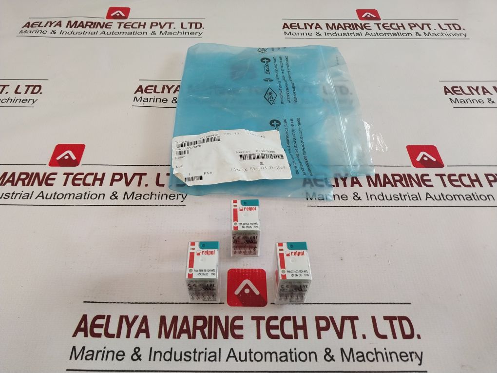 Relpol R4N-2314-23-1024-wtl Relay 24V Dc – Aeliya Marine Tech®