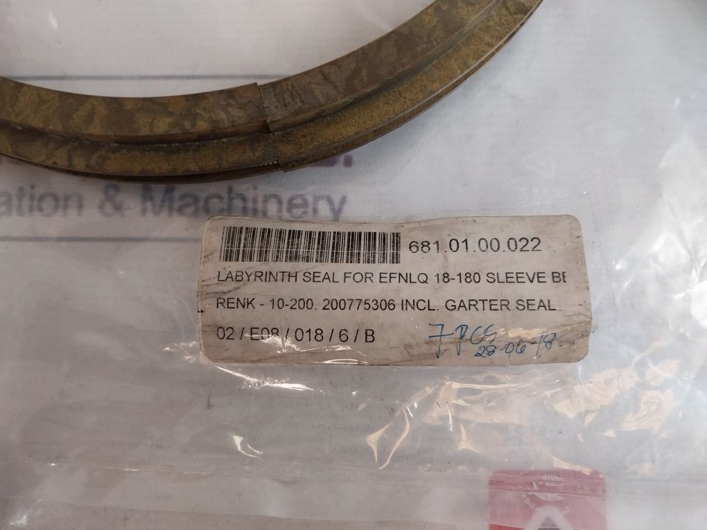 Renk Ø200 Floating Labyrinth Seal – Aeliya Marine Tech