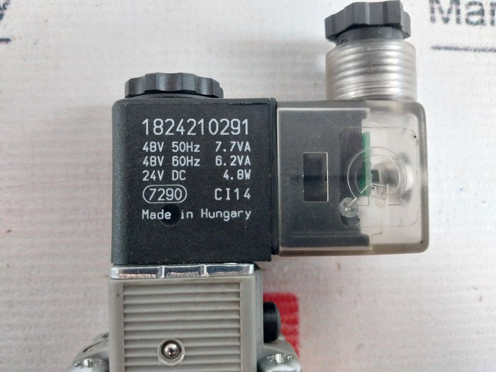 Rexroth 0 820 022 964 Solenoid Valve 24V Dc 4.8W – Aeliya Marine Tech