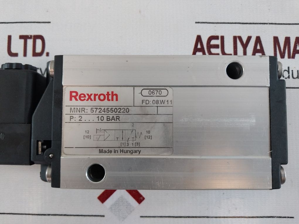 Rexroth 5724550220 Directional Control Valve – Aeliya Marine Tech
