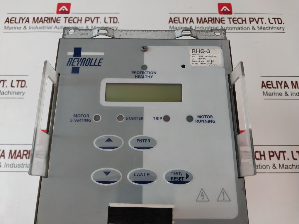 Reyrolle Rho-3 Motor Protection Relay – Aeliya Marine Tech