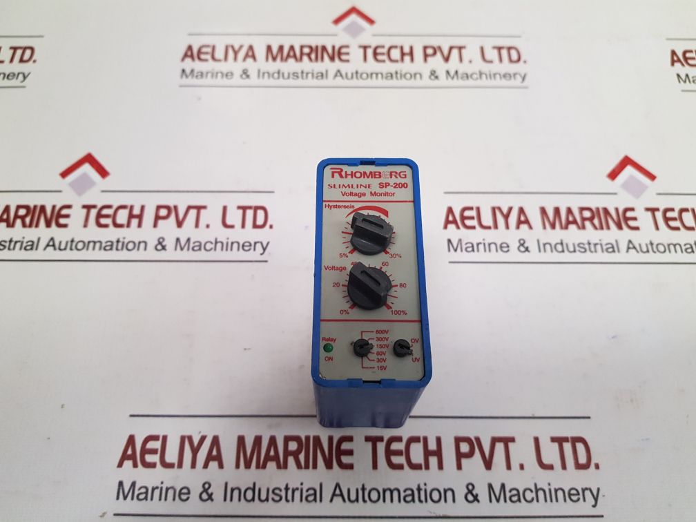 Rhomberg Slimline Sp-200 Voltage Monitor – Aeliya Marine Tech
