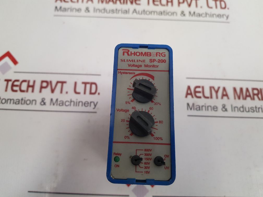 Rhomberg Slimline Sp-200 Voltage Monitor – Aeliya Marine Tech